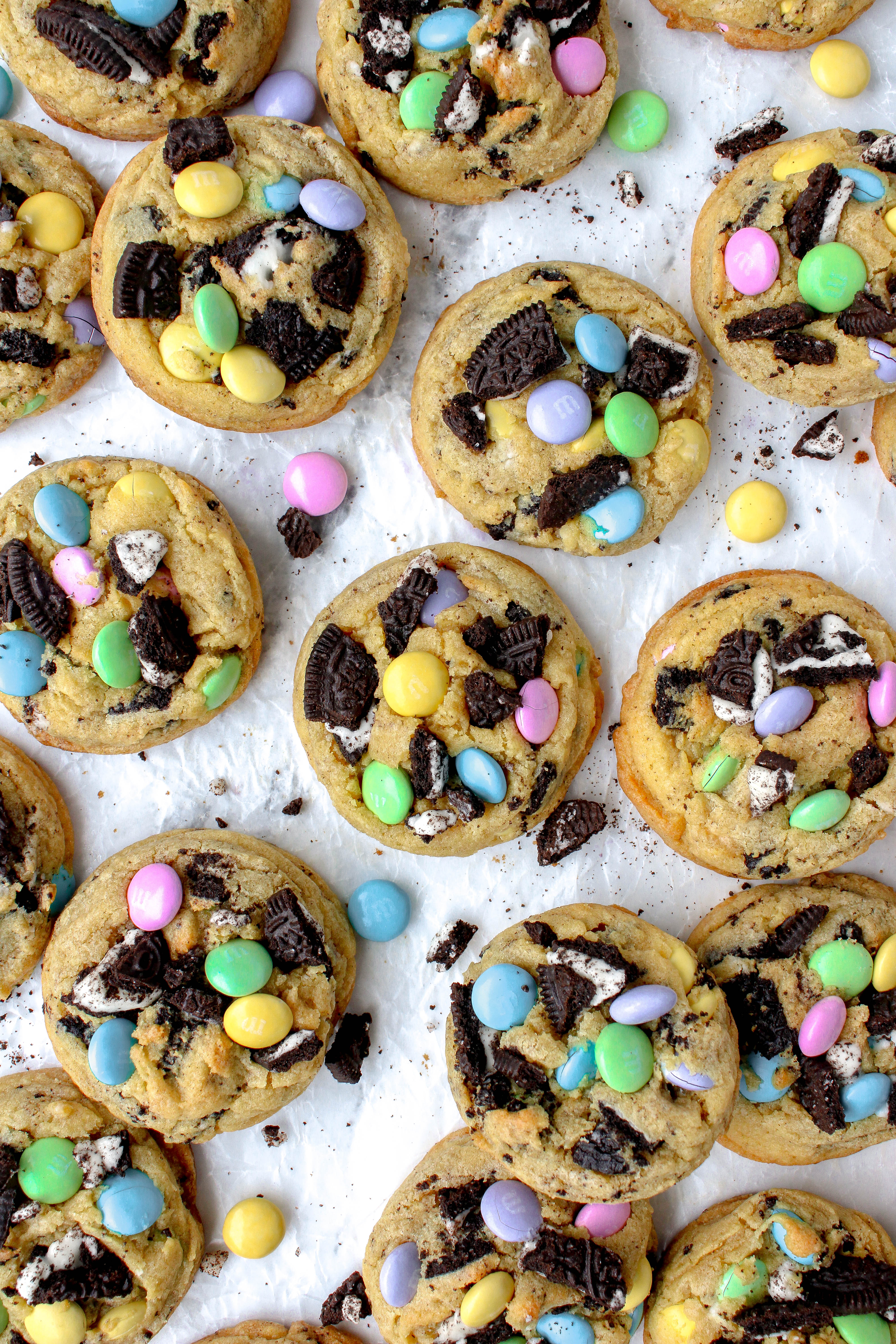 M&M Oreo Cookies - My Messy Kitchen