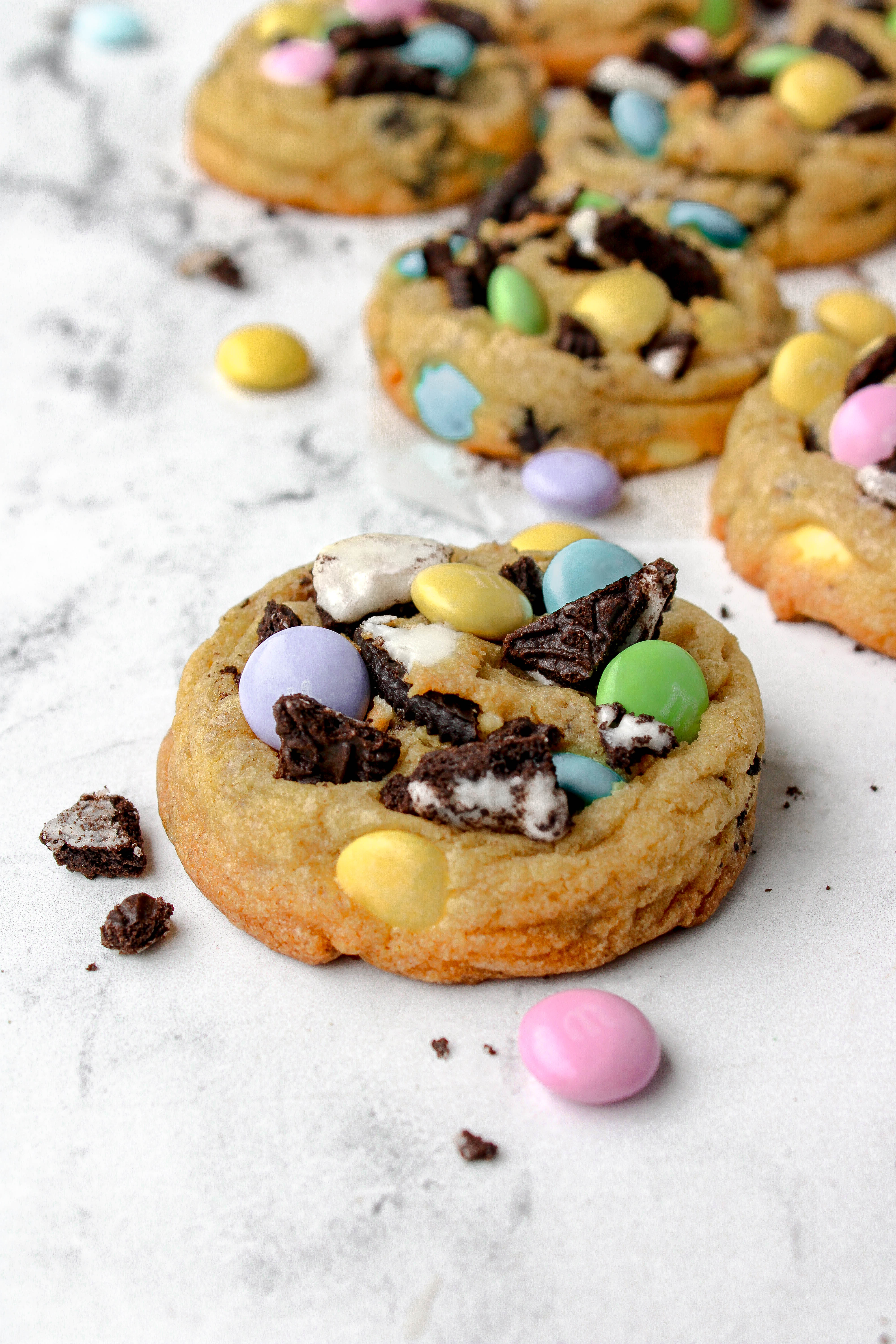 M&M Oreo Cookies - My Messy Kitchen
