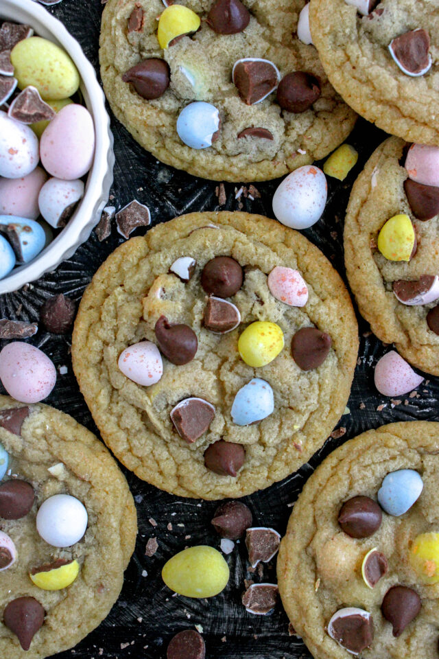 Cadbury Chocolate Chip Cookies - My Messy Kitchen