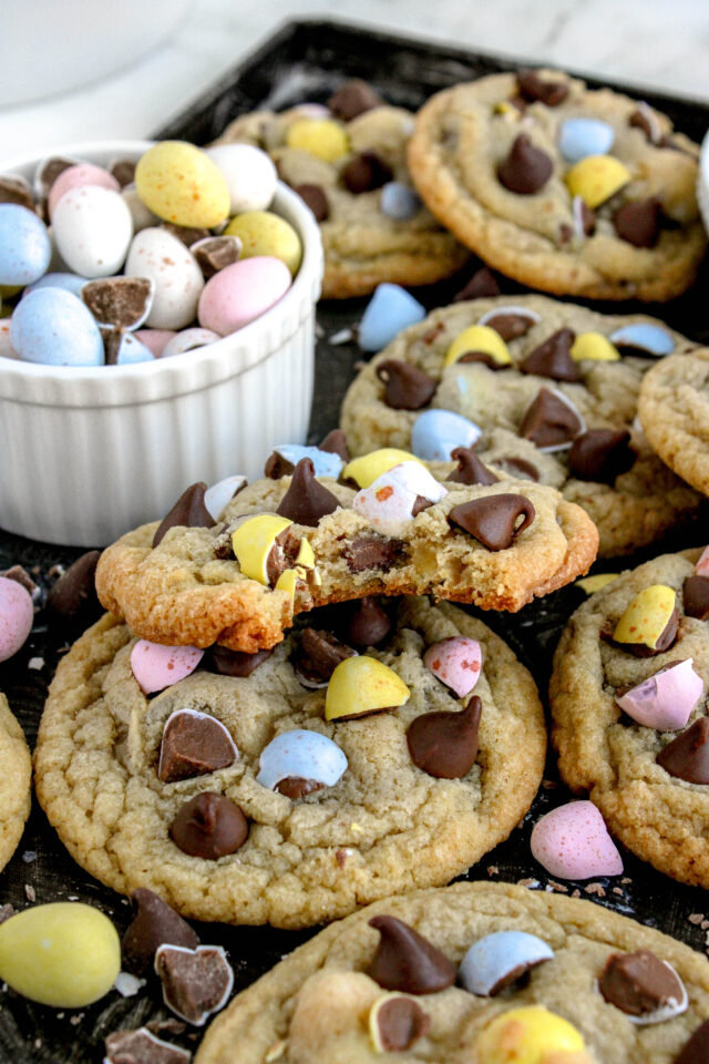 Cadbury Chocolate Chip Cookies - My Messy Kitchen